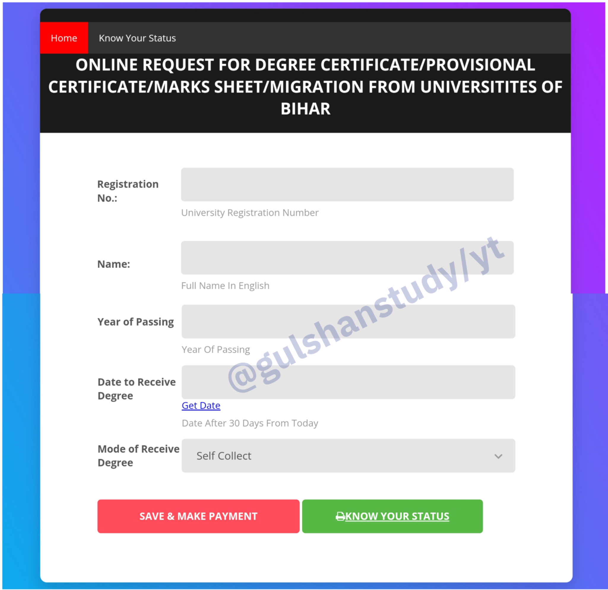 Tmbu Degree Certificate Online Apply 2023! 10 दिनों में सर्टिफिकेट ...