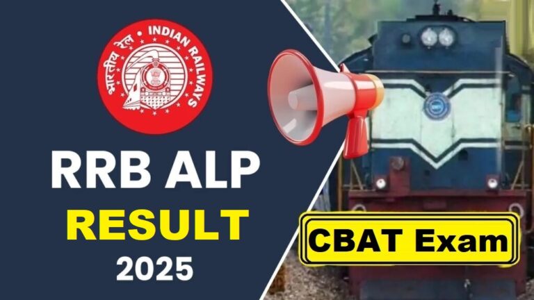 Railway RRB ALP 01/2024 CBAT Result 2025 (Out) How To Check & Download RRB ALP CBAT Result 2025 ...